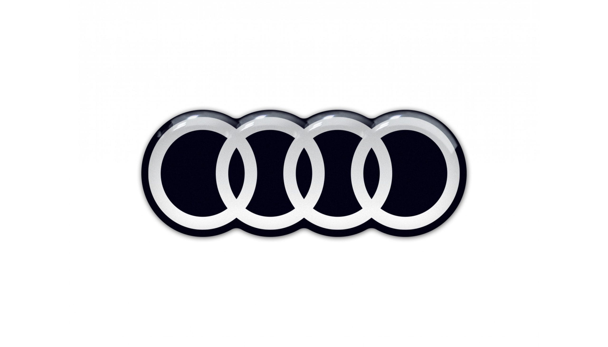 2-pack Audi emblem för bilnyckel - BILACCESSOARER.SE