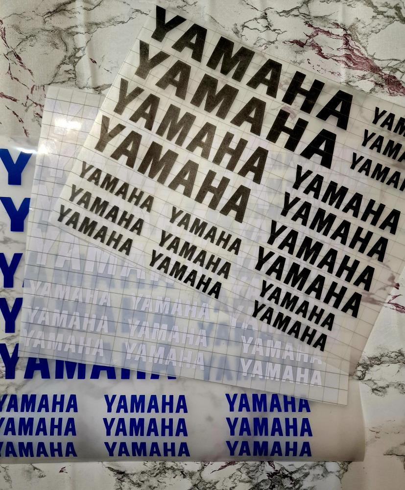 Yamaha dekaler stickers många storlekar - BILACCESSOARER.SE
