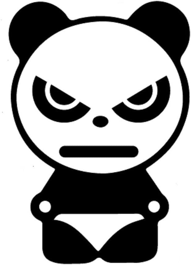Arg panda dekal stickers till bilen - BILACCESSOARER.SE