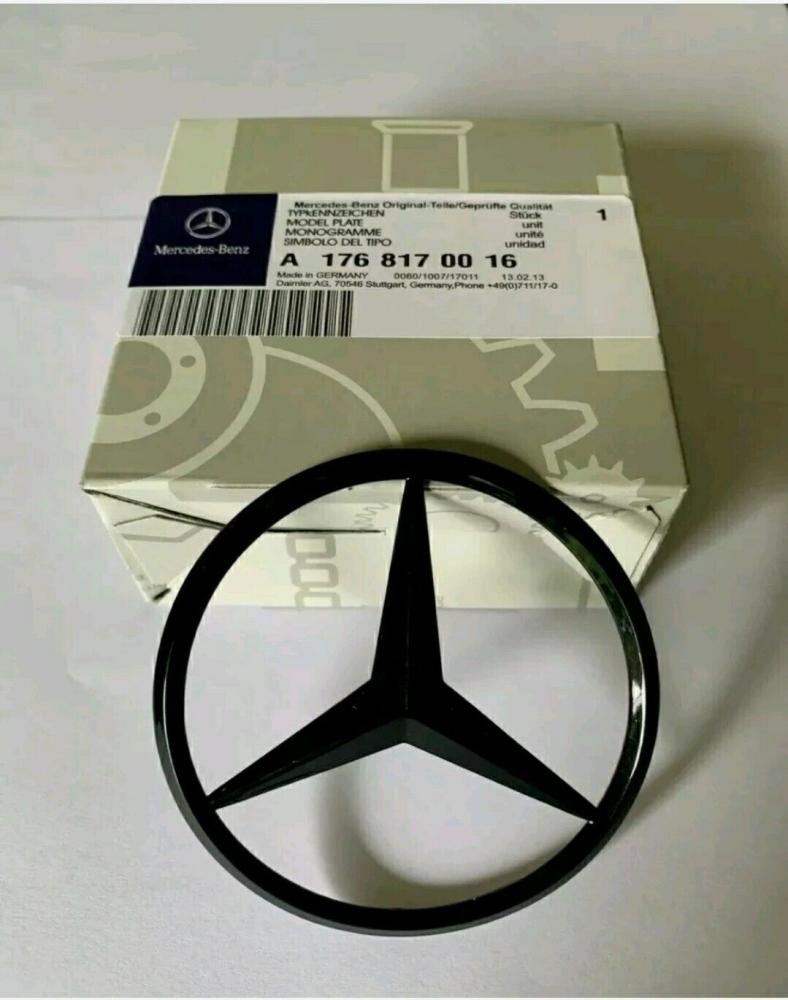 Mercedes emblem A Class original A1768170016 - BILACCESSOARER.SE
