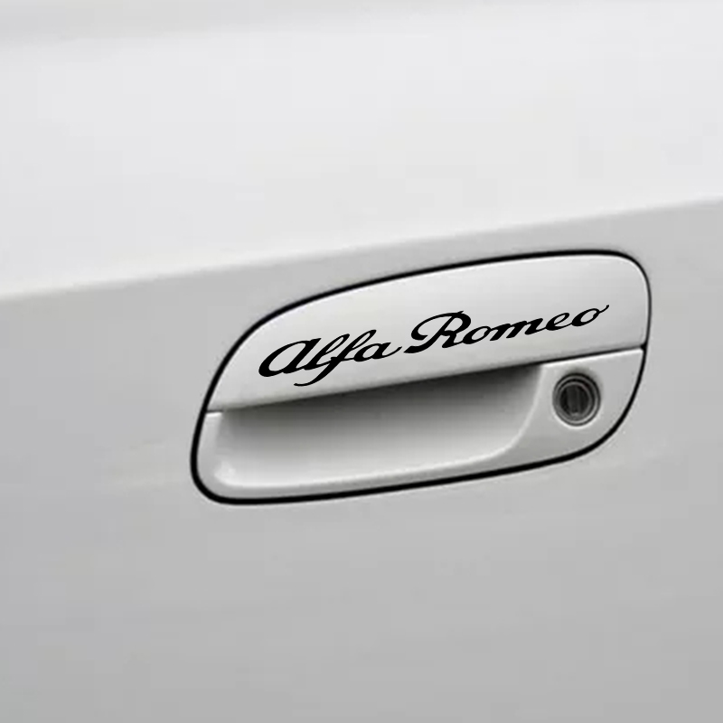 Alfa Romeo dekaler till dörrhandtag 4st - BILACCESSOARER.SE